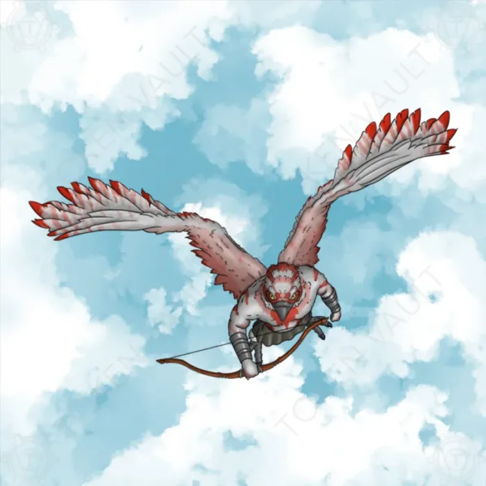 Aarakocra Warrior - The Token Vault