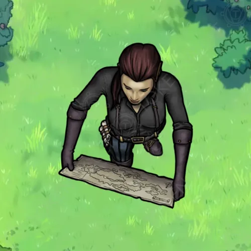 Female Warlock - The Token Vault