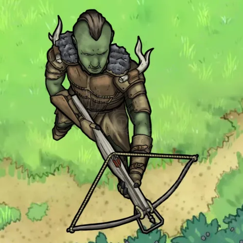 Female Warlock - The Token Vault