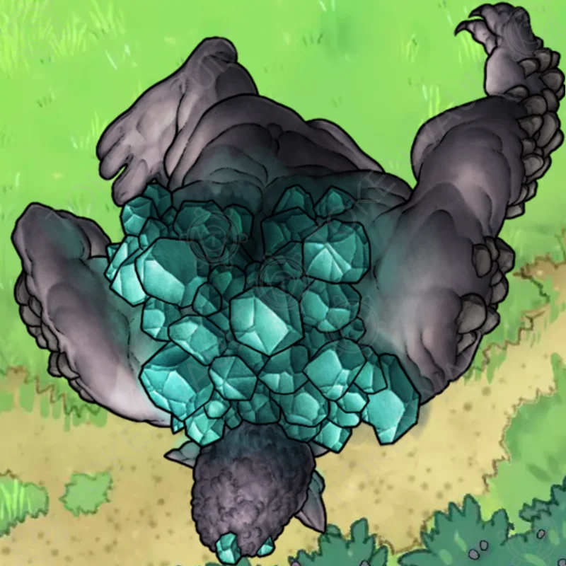 Crystal Plagued Troll - The Token Vault