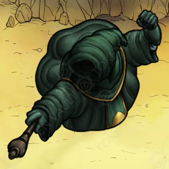 Dragonborn Female Wizard - The Token Vault