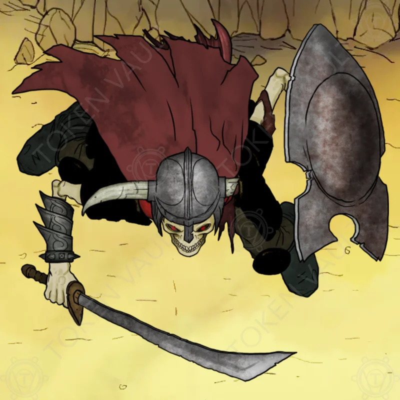 Dread Skeleton (Error) - The Token Vault