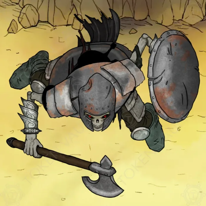 Dread Skeleton (Error) - The Token Vault