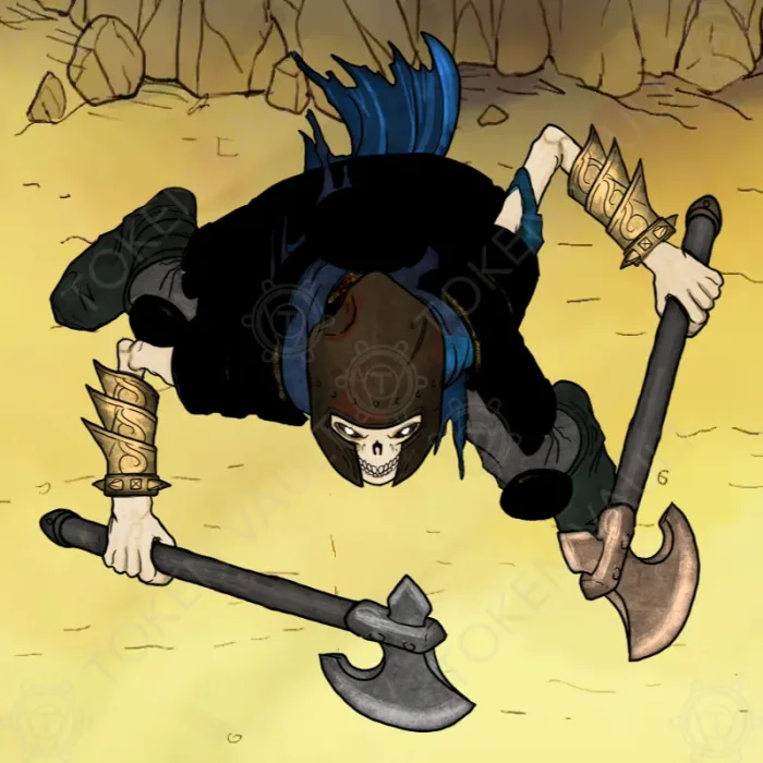 Dread Skeleton (Error) - The Token Vault