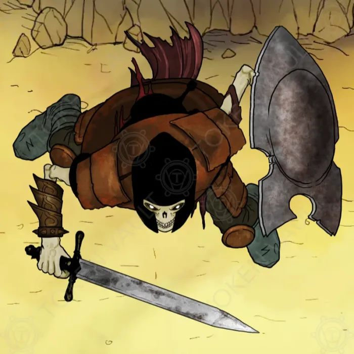 Dread Skeleton (Error) - The Token Vault