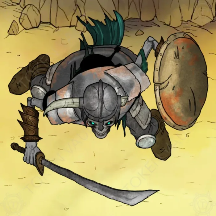 Dread Skeleton (Error) - The Token Vault