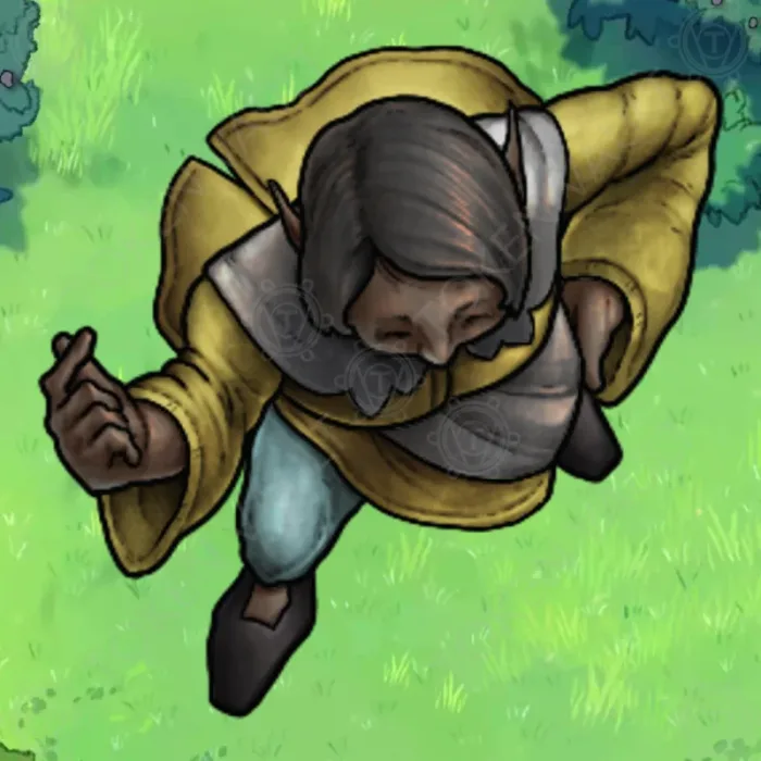 Elf Female Commoner - The Token Vault