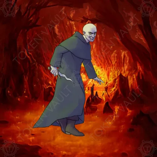 Female Warlock - The Token Vault