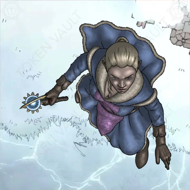 Female Sorcerer - The Token Vault