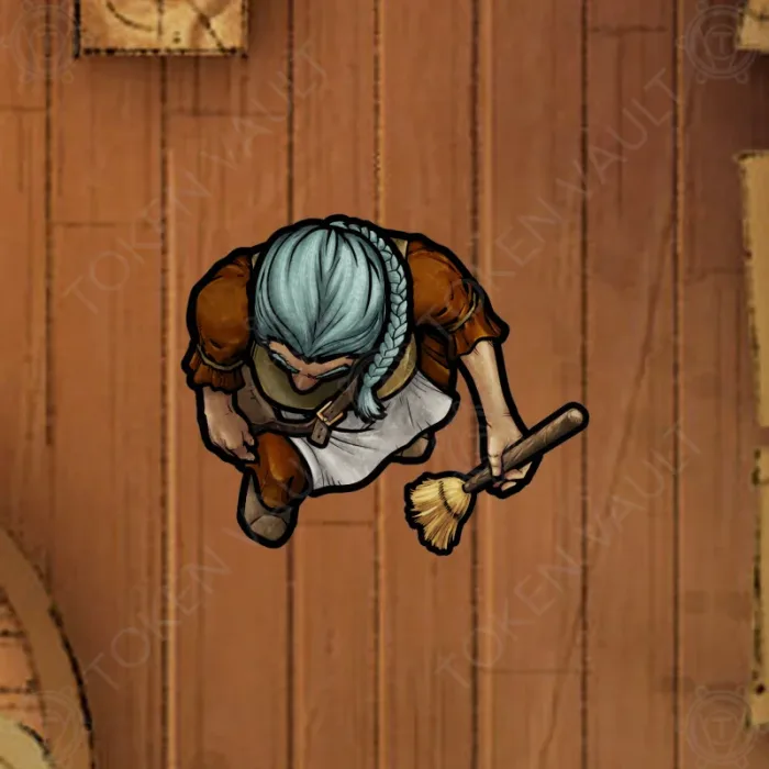 Female Worker - The Token Vault