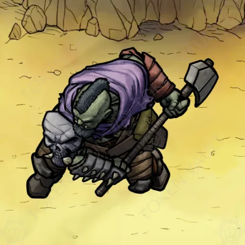 Half Giant Barbarian - The Token Vault