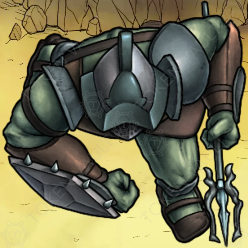 Half Orc Gladiator - The Token Vault