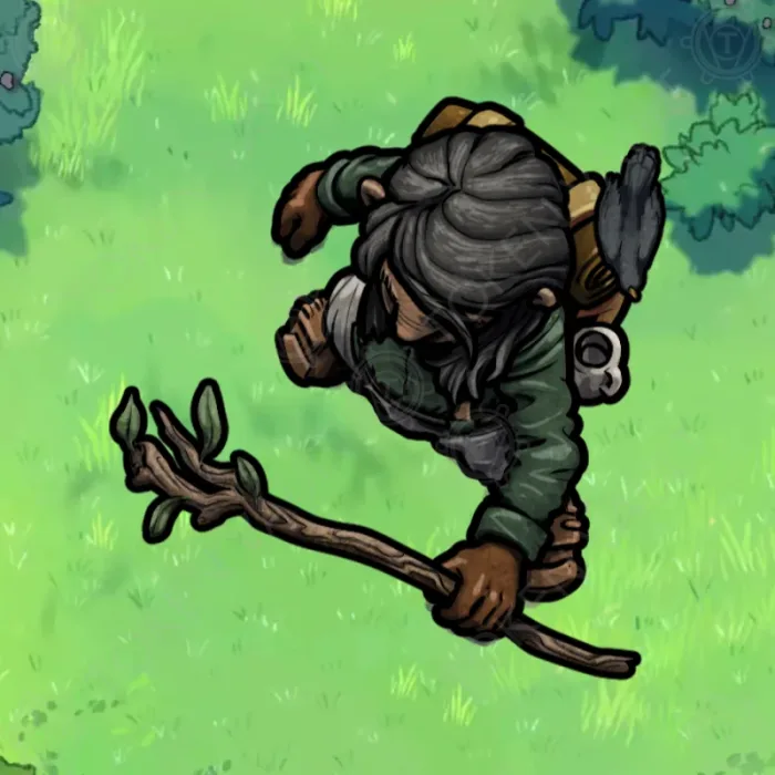 Halfling Druid (Male) - The Token Vault