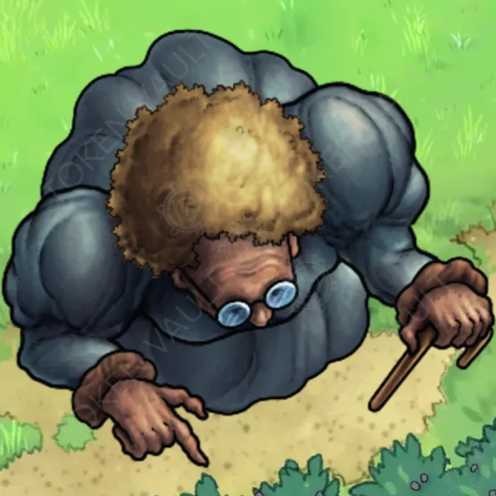 Elderly Human Commoner - The Token Vault