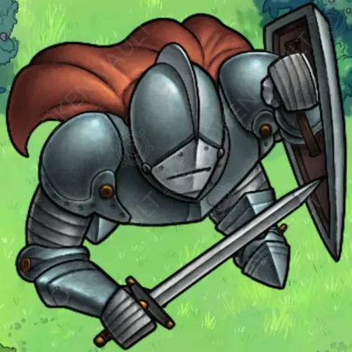 Female Knight - The Token Vault