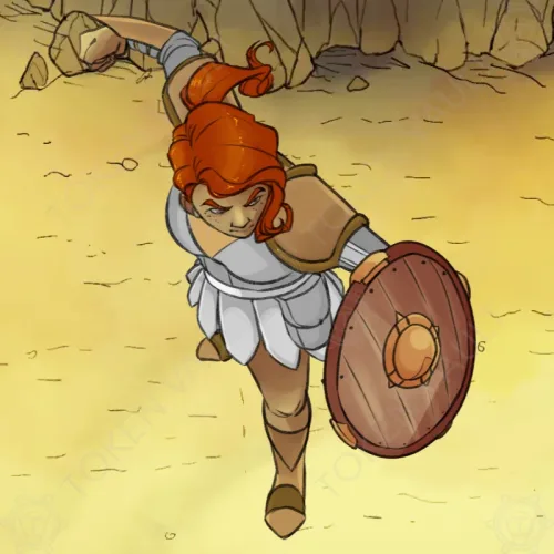 Orc Warrior - The Token Vault