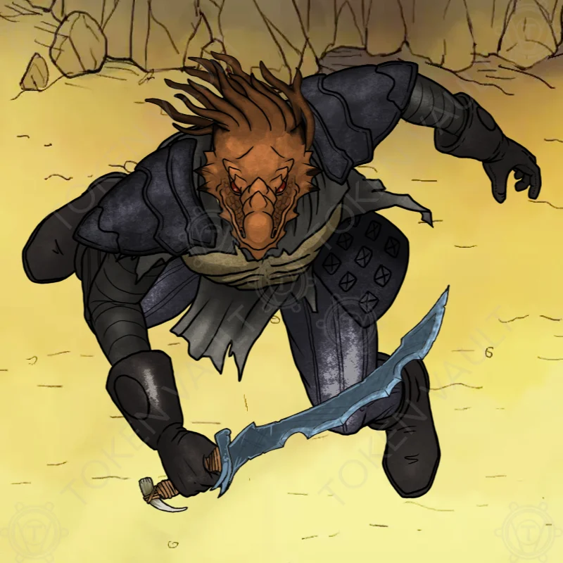 Dragonkin Brawler - The Token Vault