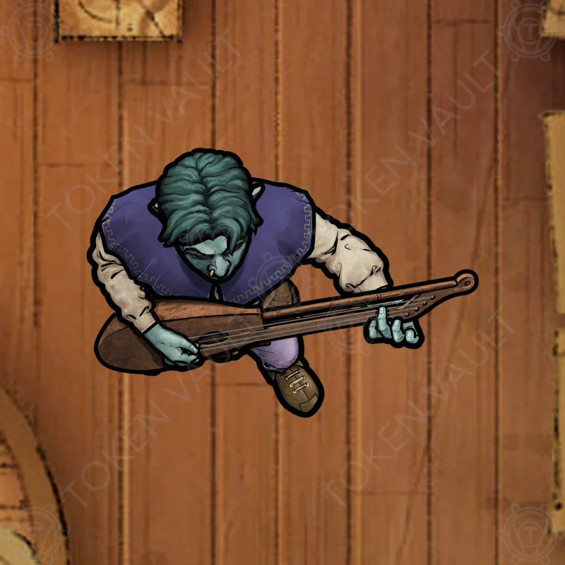 Male Bard - The Token Vault