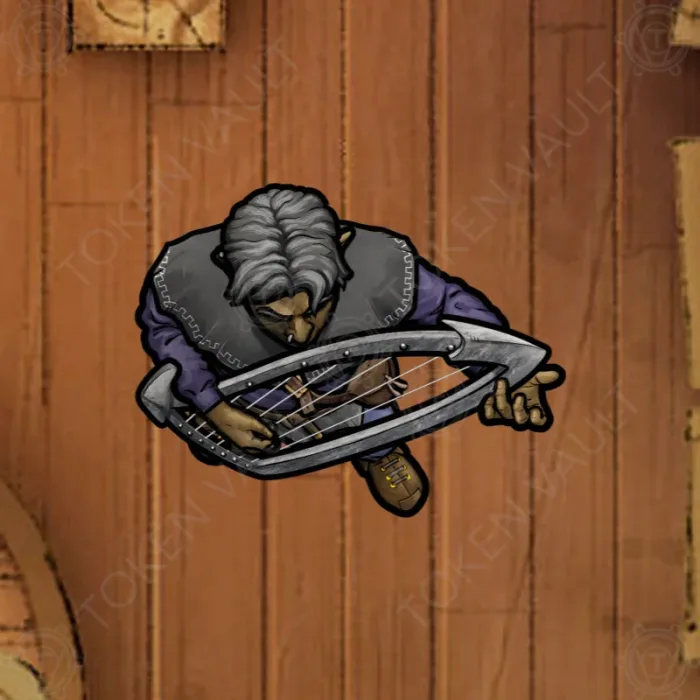 Male Bard - The Token Vault