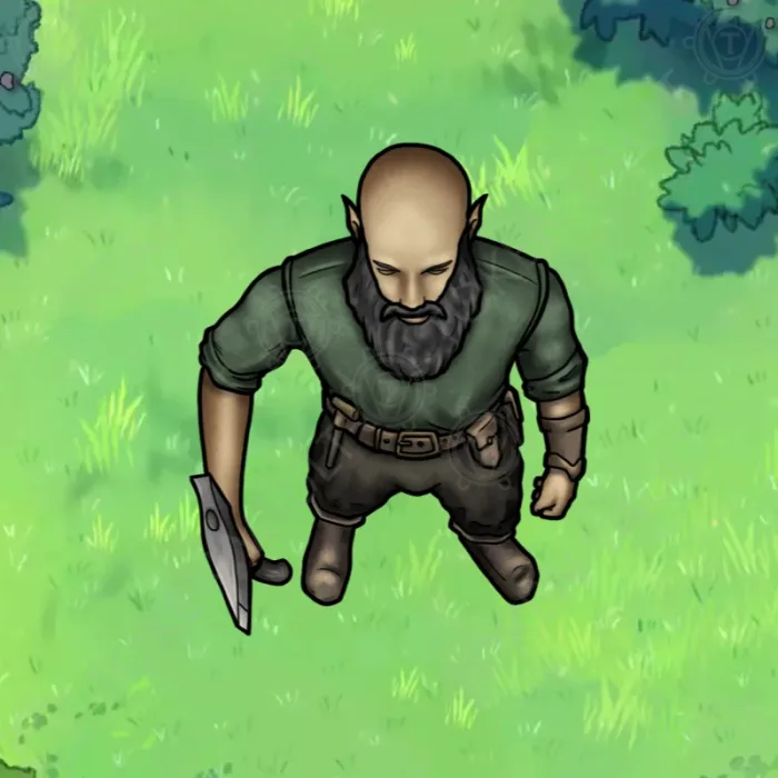 Male Villager - The Token Vault