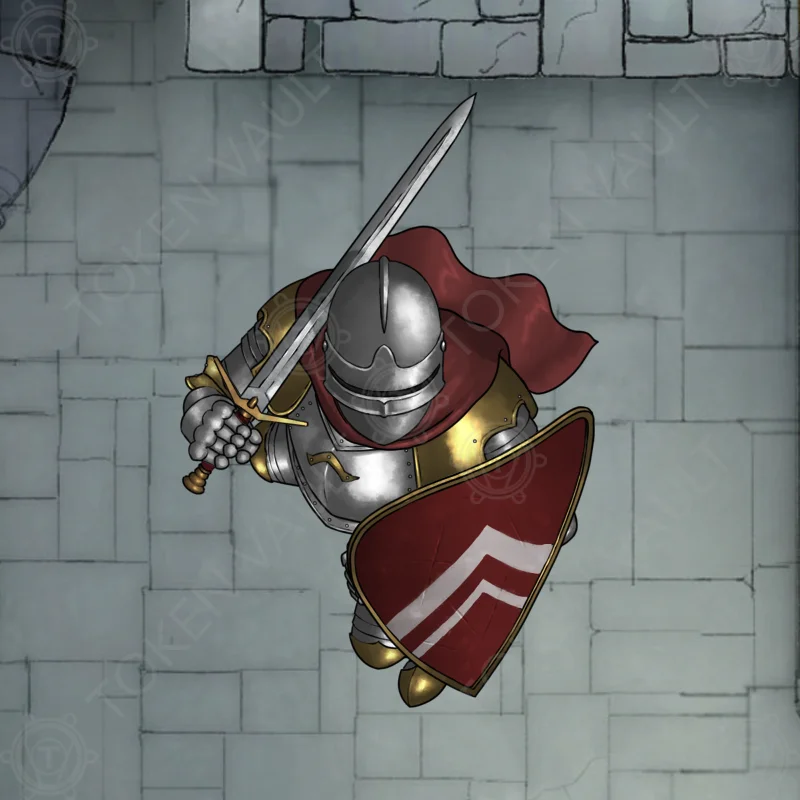 Armoured Knight - The Token Vault