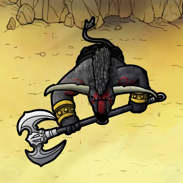 Minotaur Warrior - The Token Vault