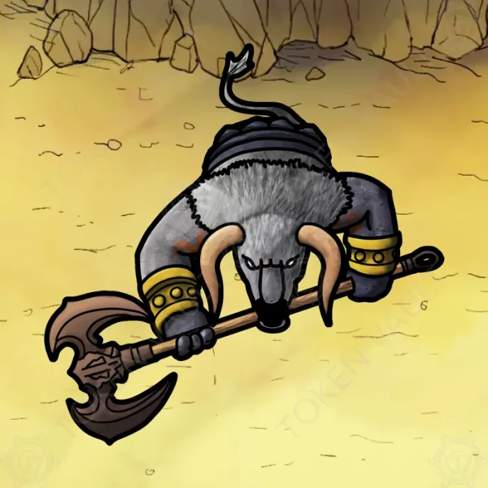 Minotaur Warrior - The Token Vault