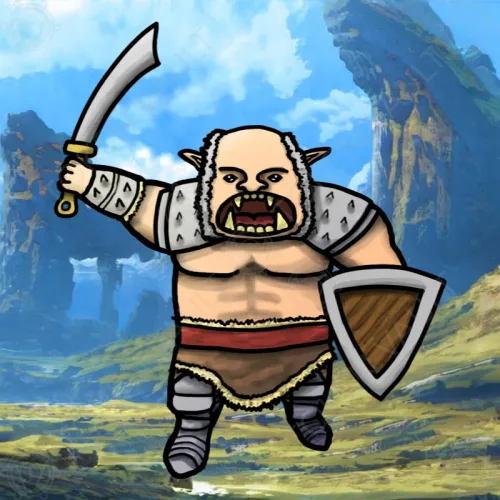 Orc Warrior - The Token Vault