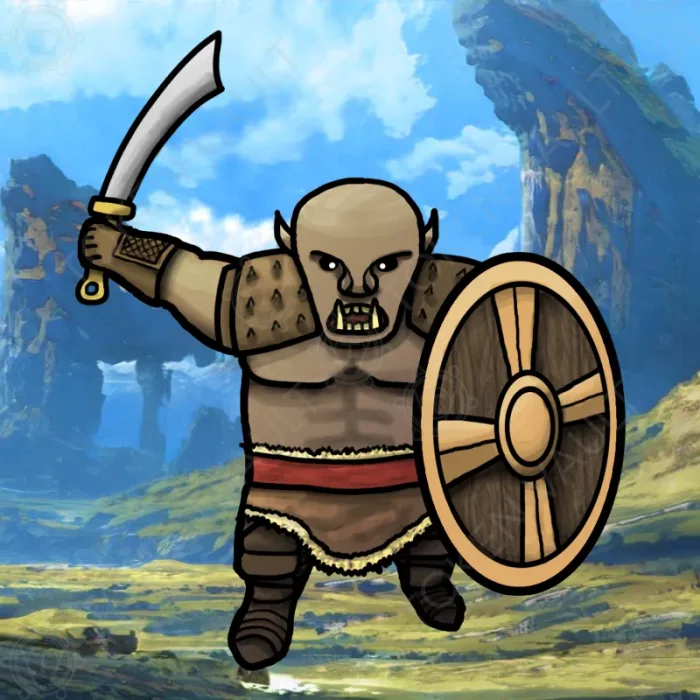 Ogre Warrior - The Token Vault