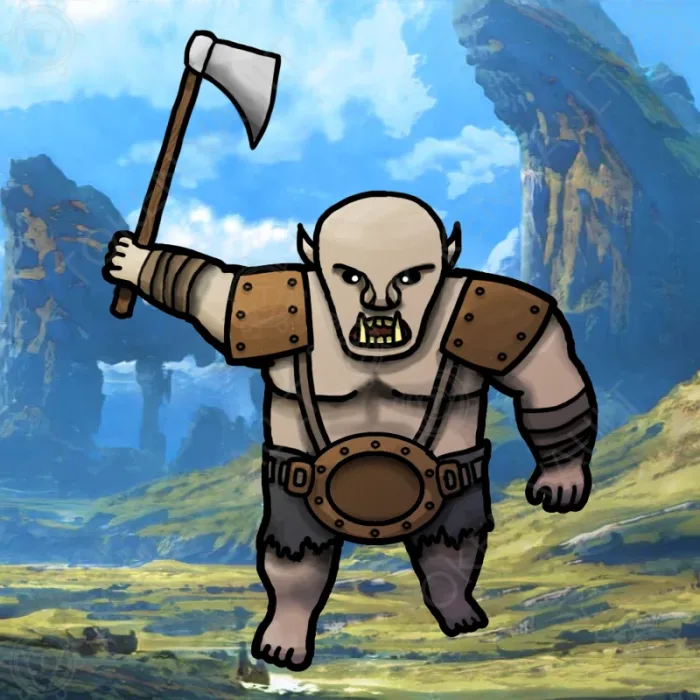 Ogre Warrior - The Token Vault