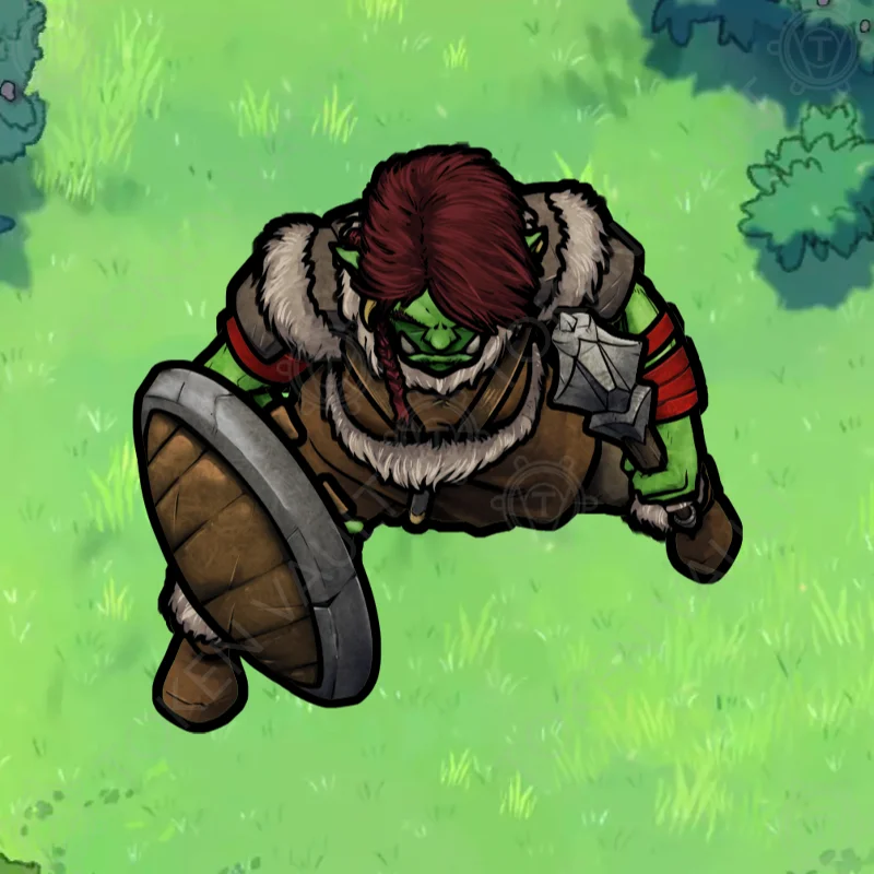 Orc Cleric - The Token Vault