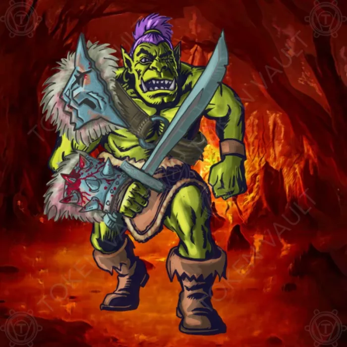 Orc Warrior - The Token Vault