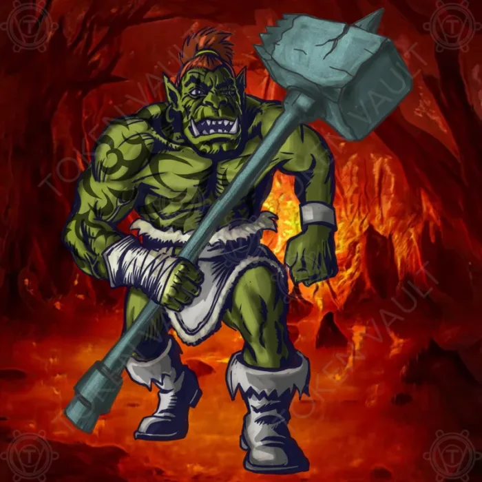 Orc Warrior - The Token Vault
