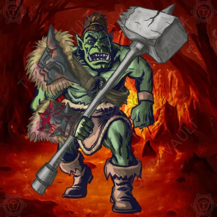 Orc Warrior - The Token Vault