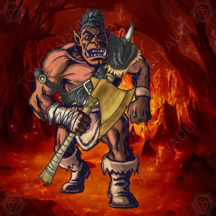 Orc Warrior - The Token Vault