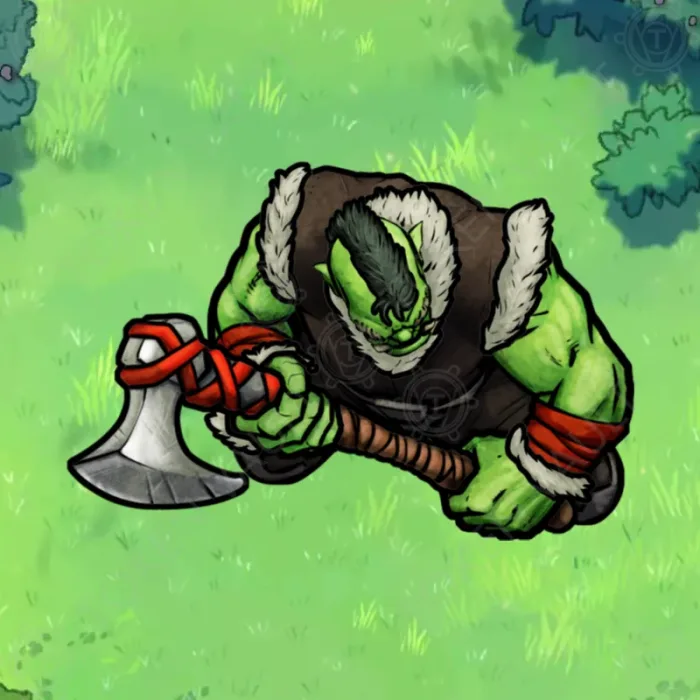 Orc Warrior - The Token Vault