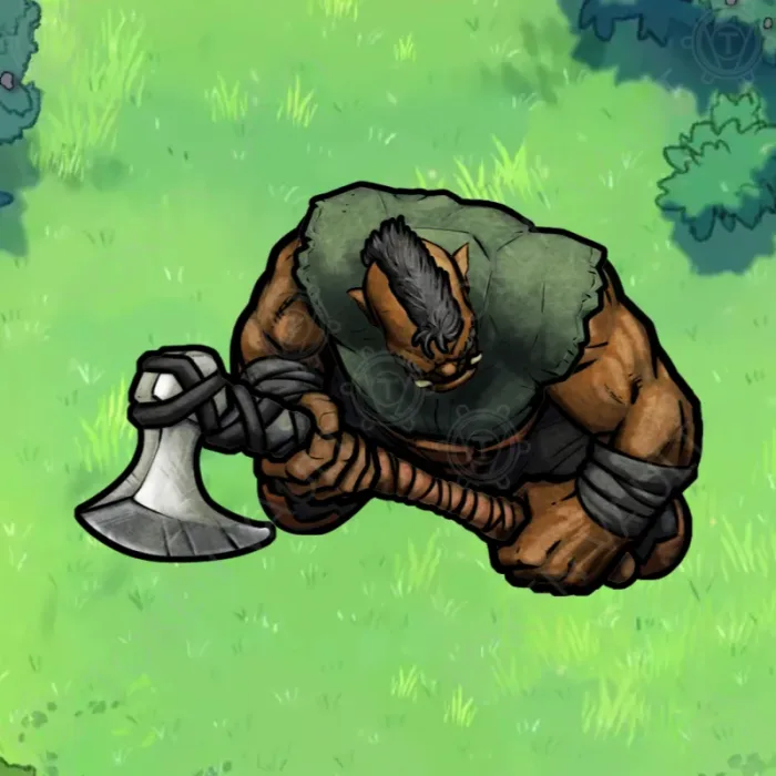 Orc Warrior - The Token Vault