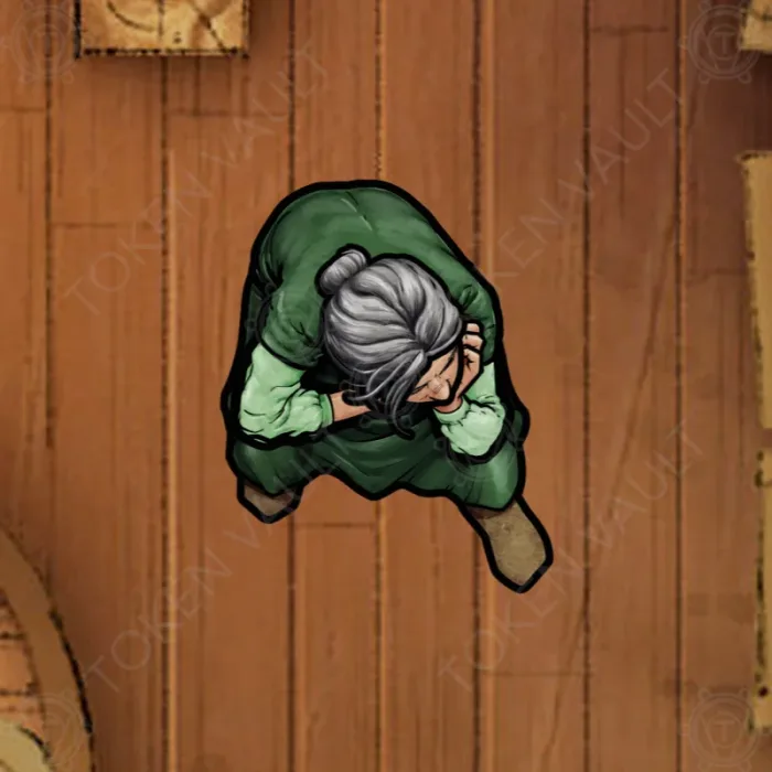 Sitting Female - The Token Vault