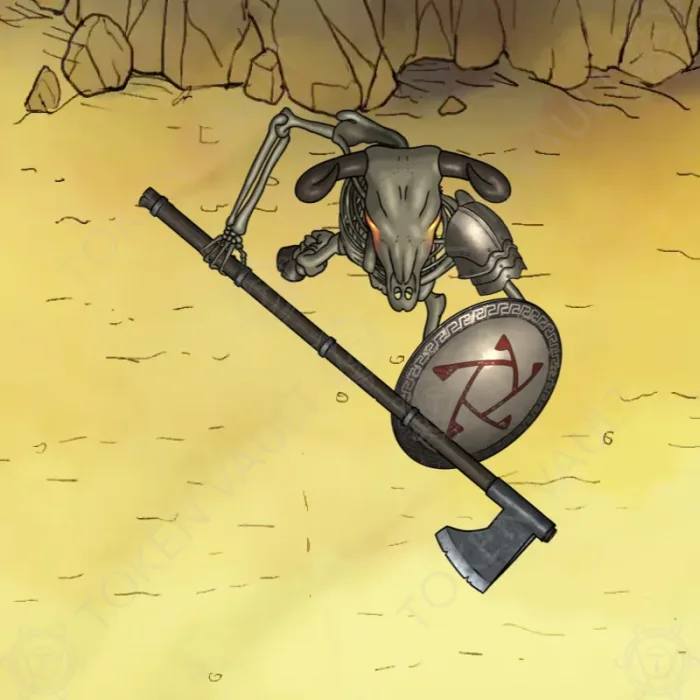 Minotaur Skeleton - The Token Vault