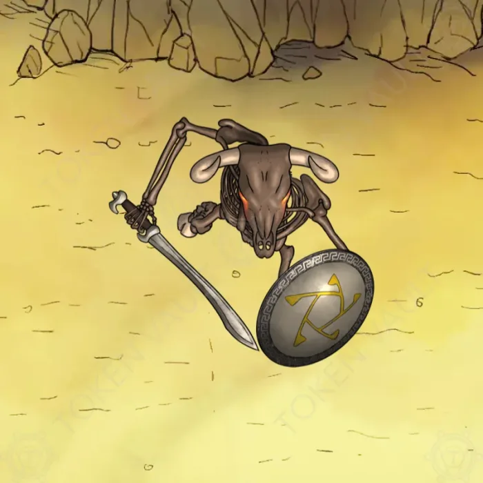 Minotaur Skeleton - The Token Vault