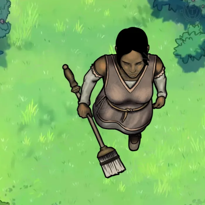 Female Villager (Tom Cartos) - The Token Vault