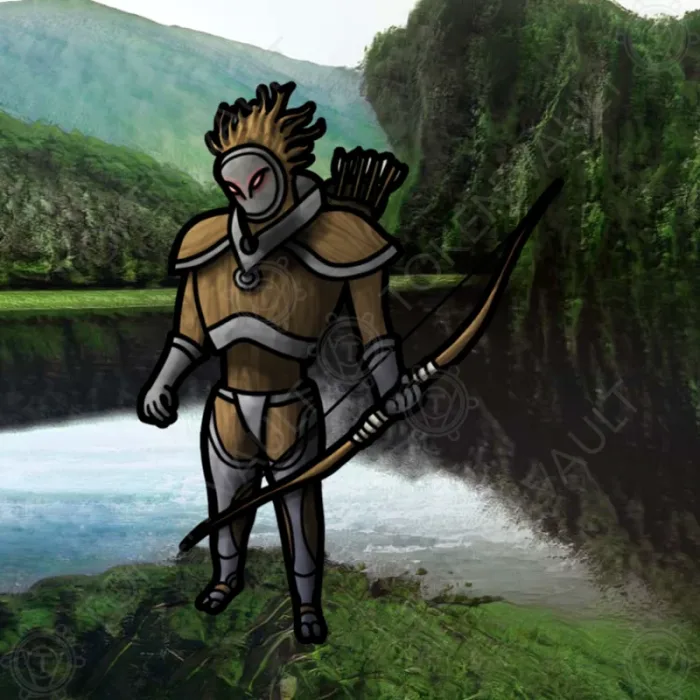 Warforged Archer - The Token Vault