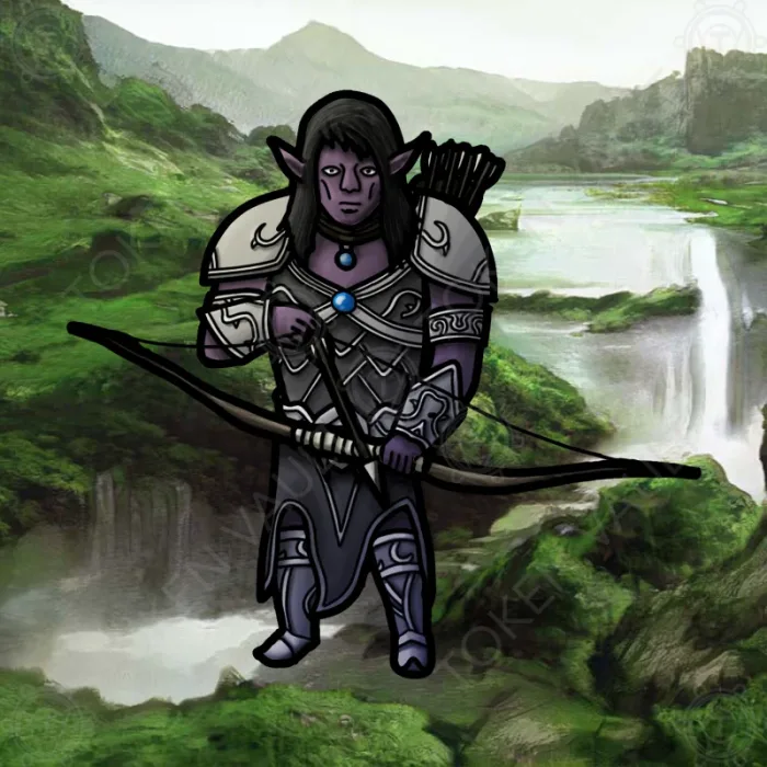 Wood Elf Ranger - The Token Vault