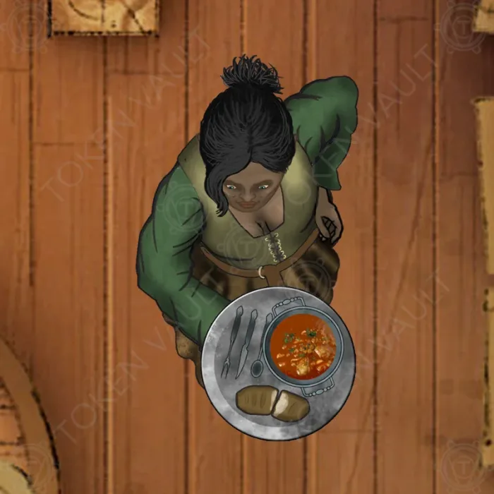 Bar Waitress - The Token Vault